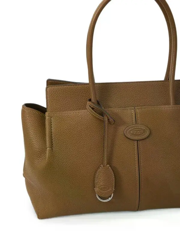 TOD'S Hammered Leather Tote Bag