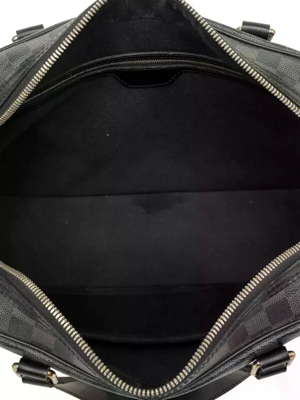 LOUIS VUITTON 2009 Damier Graphite Jorn Travel Bag