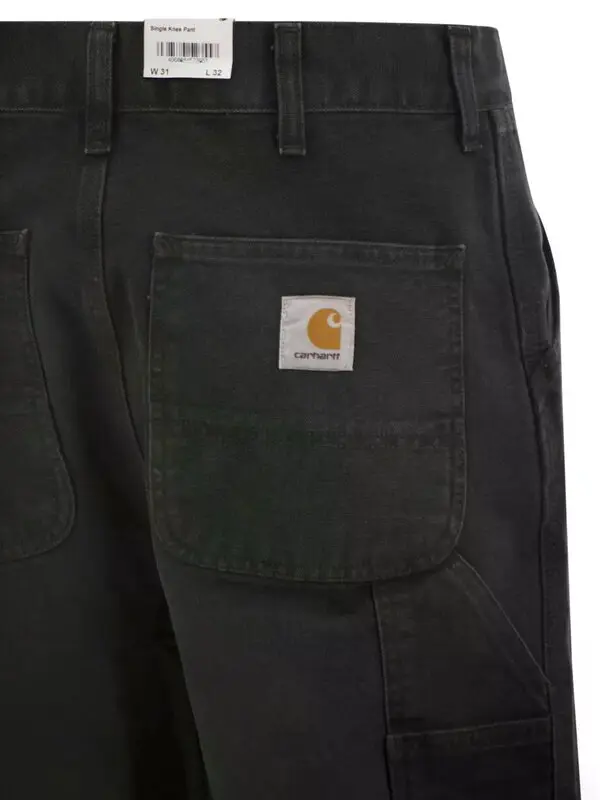 Carhartt Work In Progress Single Knee Cotton Straight-leg Trousers