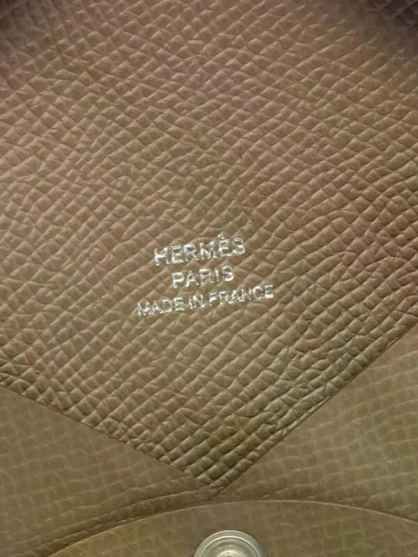 Hermès 2023 Calvi Epsom Coin Purse