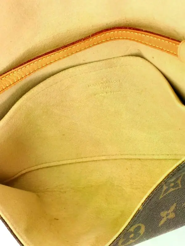 LOUIS VUITTON Twin Handbag Monogram Canvas Gm Crossbody Bag
