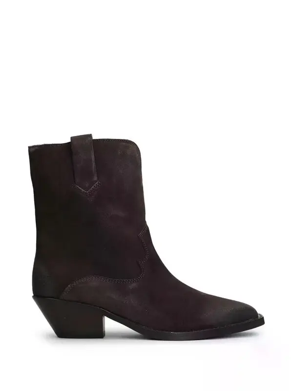 Ash Donovan Pointed-toe Leather Cowboy Boots
