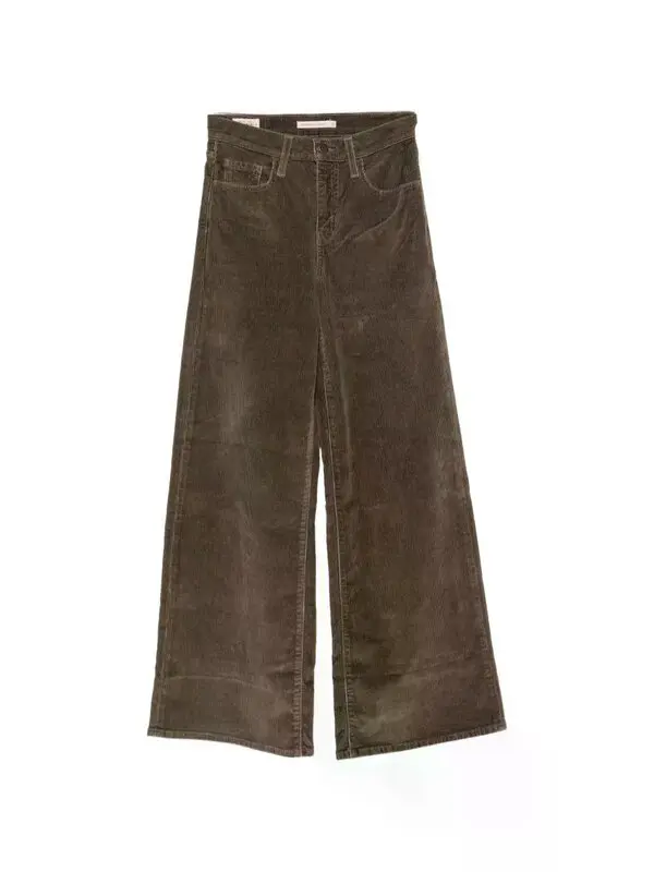 LEVI'S 728 Corduroy Wide-leg Jeans - Brown