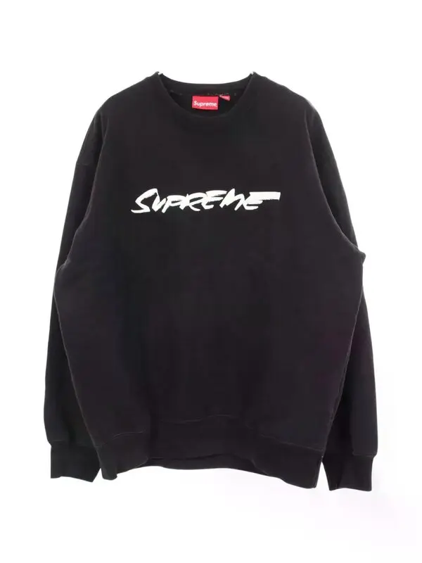 Supreme 2000s Futura Logo-print Sweatshirt - Black
