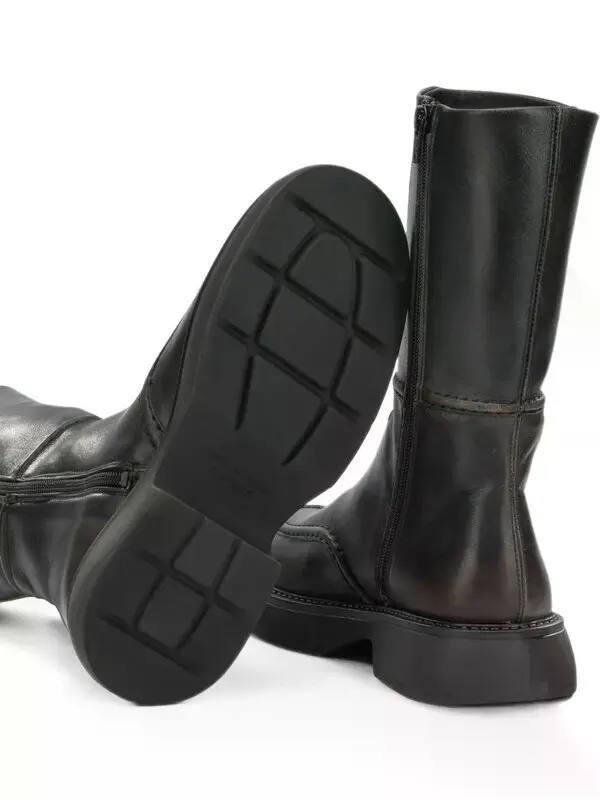 SUMMERY COPENHAGEN Leather Biker Boots