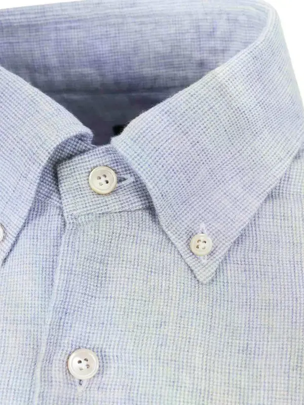 LUIGI BORRELLI Button-down Chest-pocket Shirt