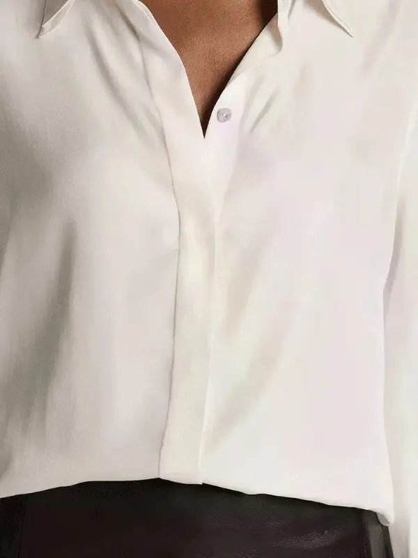 Vince Long-sleeve Shirt - White