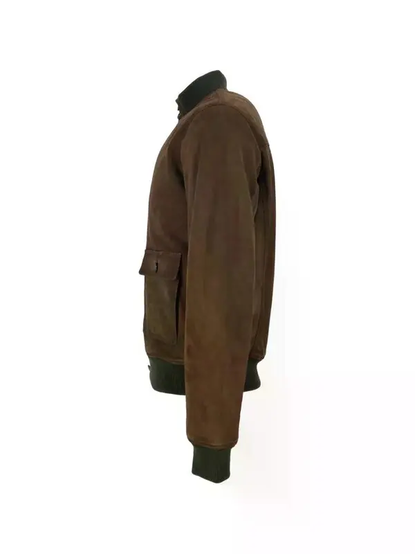 STEWART New Orleans Suede Bomber Jacket