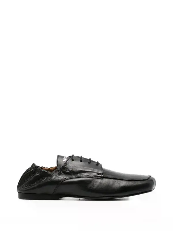 EGONLAB Leather Derby Shoes - Black