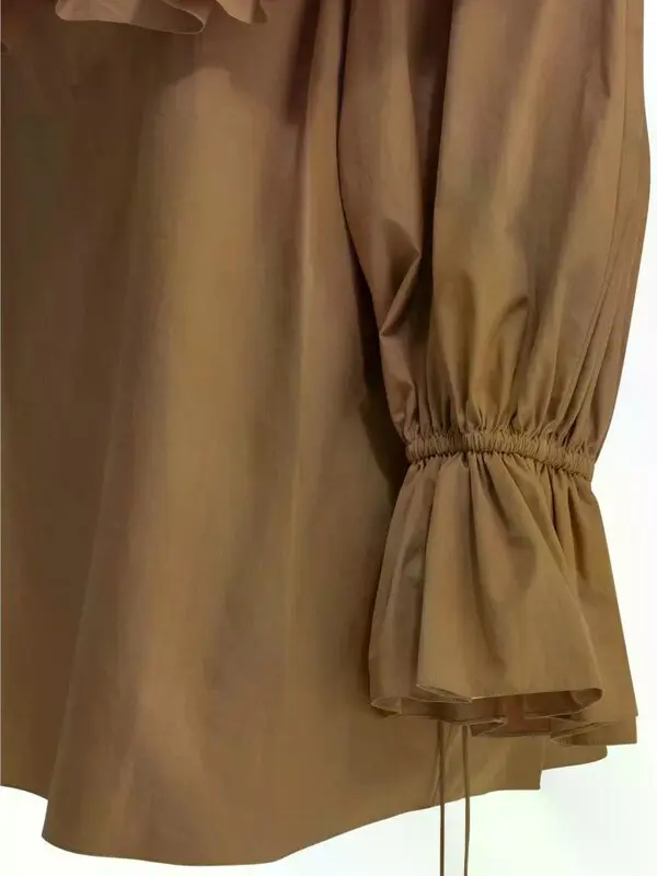 Chloé Ruffled Cotton Top