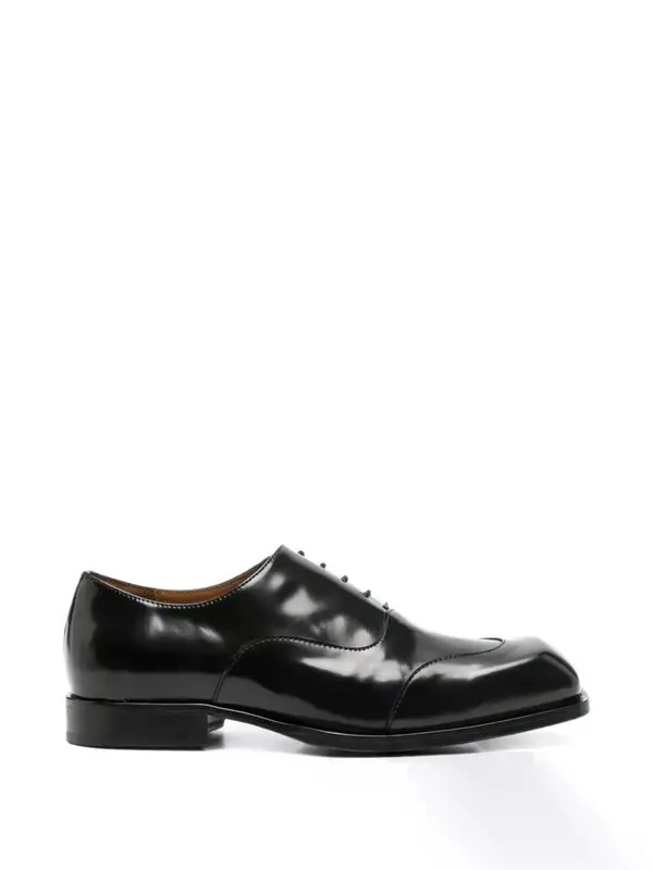 EGONLAB Leather Oxford Shoes - Black