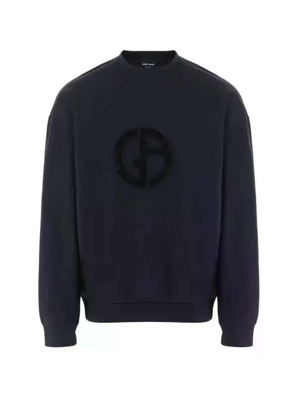 Giorgio Armani Logo-patch Sweatshirt