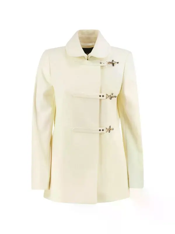 FAY Caban 3-ganci-fastening Single-breasted Coat