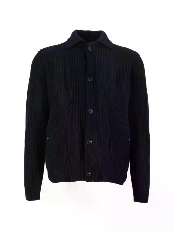 ZANONE Ribbed-knit Cardigan