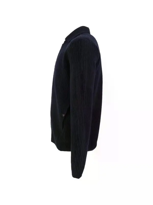 ZANONE Ribbed-knit Cardigan