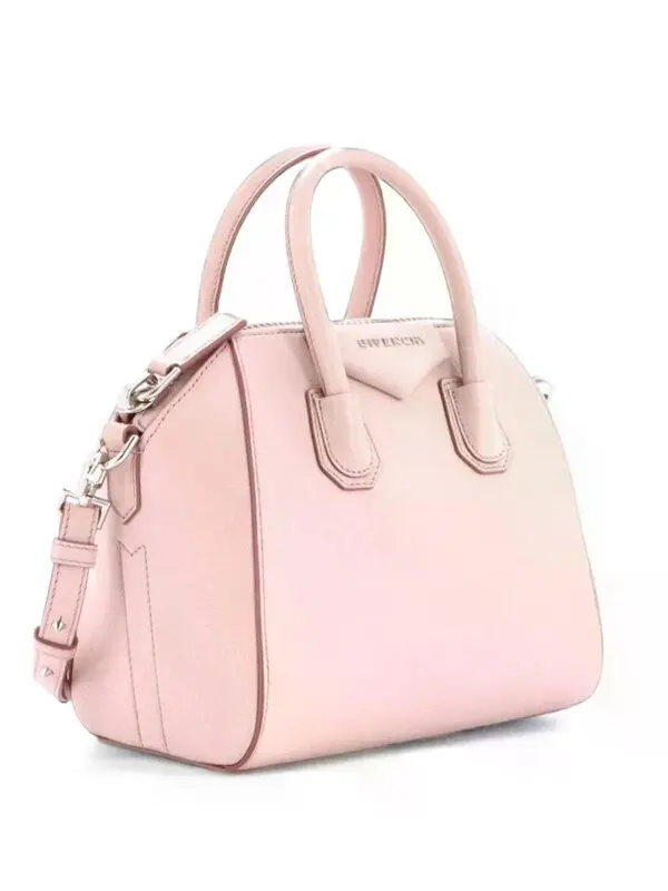 Givenchy Antigona Bag Leather Mini Crossbody Bag - Pink