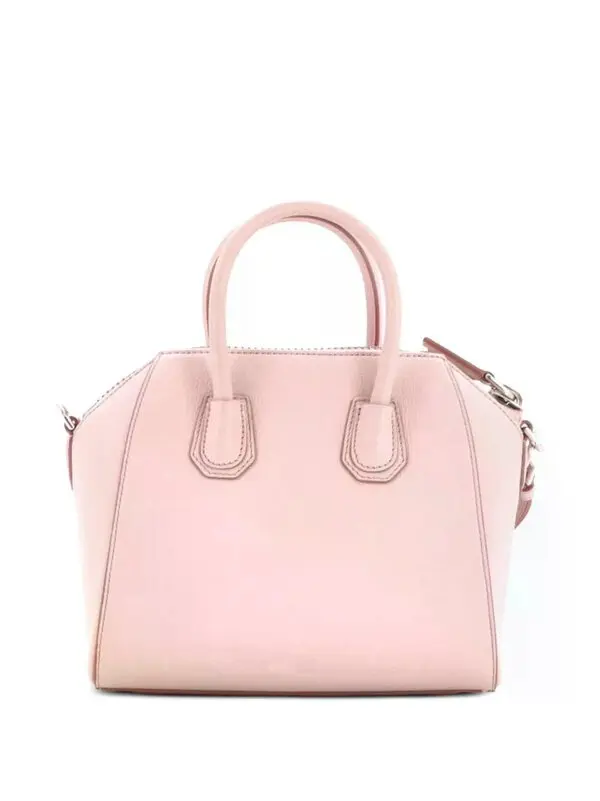 Givenchy Antigona Bag Leather Mini Crossbody Bag - Pink