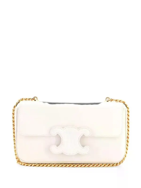 Celine Triomphe Chain Leather Small Shoulder Bag