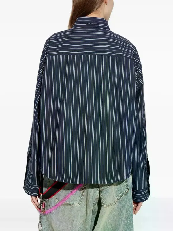 Balenciaga Striped Button-down Shirt