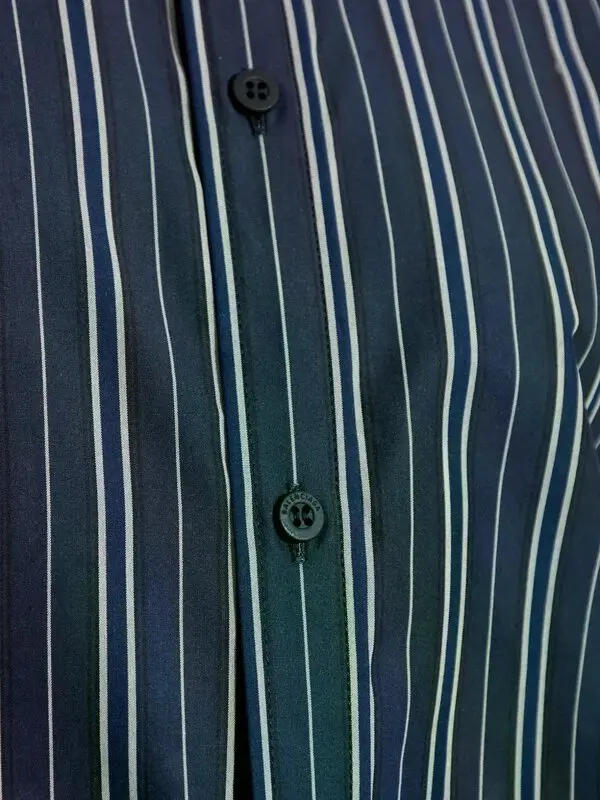 Balenciaga Striped Button-down Shirt