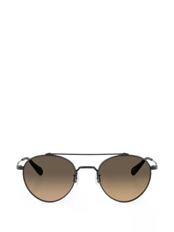 Oliver Spencer Phantos-frame Sunglasses - Black