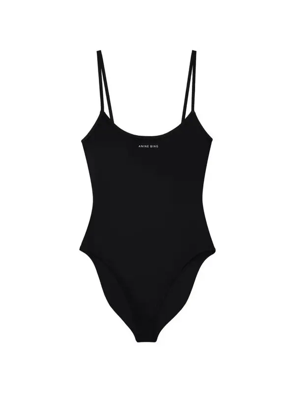 ANINE BING Barbara Bodysuit - Black
