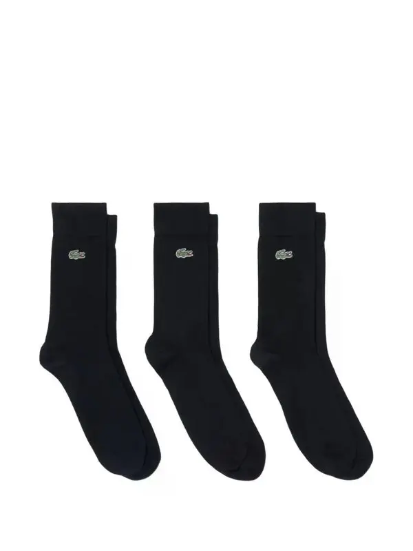 Lacoste Logo-patch Socks Set