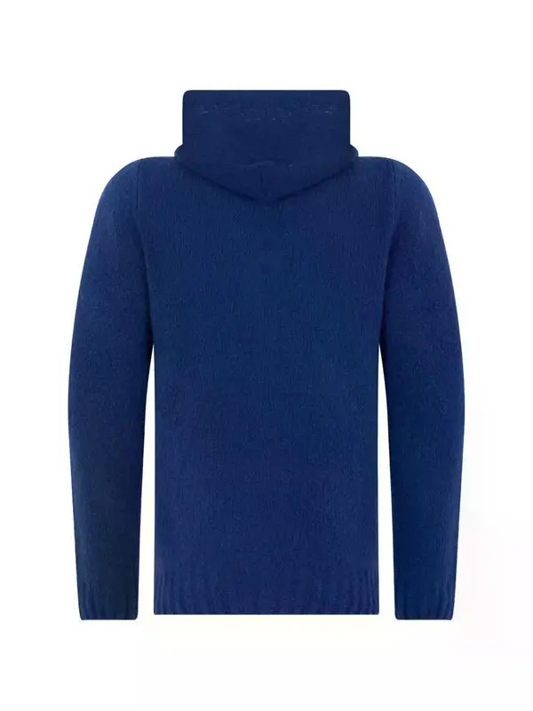 Fedeli Hooded Long-sleeve Sweater