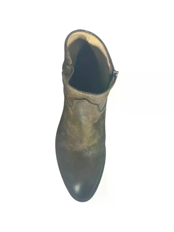 PANTANETTI Suede Cowboy Boots