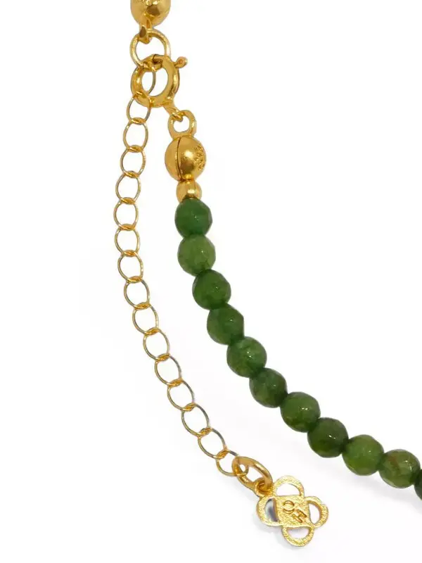 OTTOMAN HANDS Felice Jade Turquoise Beaded Necklace