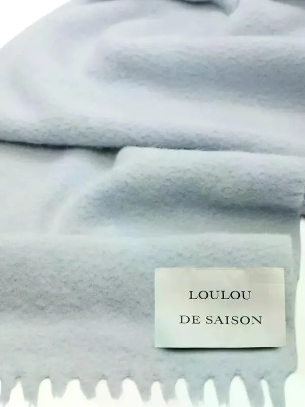 Loulou De Saison Santo Fringed Scarf