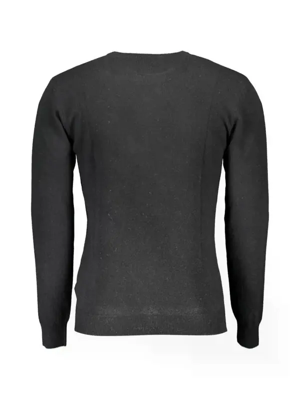 U.s. Polo Assn. Logo-embroidered Crew-neck Sweater