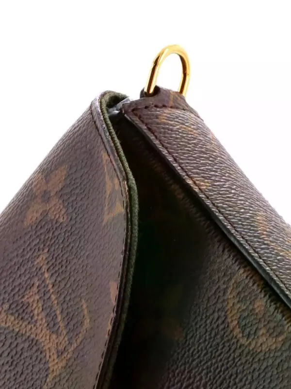 LOUIS VUITTON Felicie Strap & Go Handbag Monogram Canvas Crossbody Bag