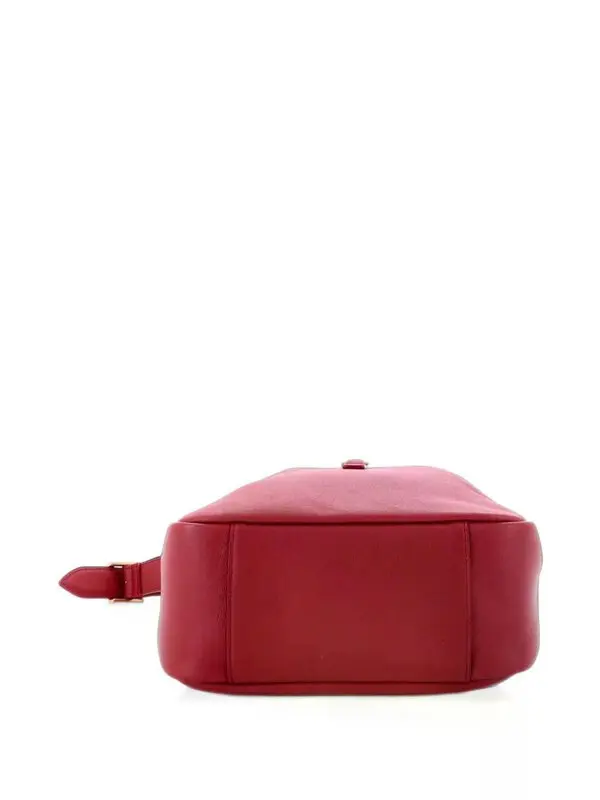 Saint Laurent Le 5 A 7 Supple Leather Small Hobo Bag