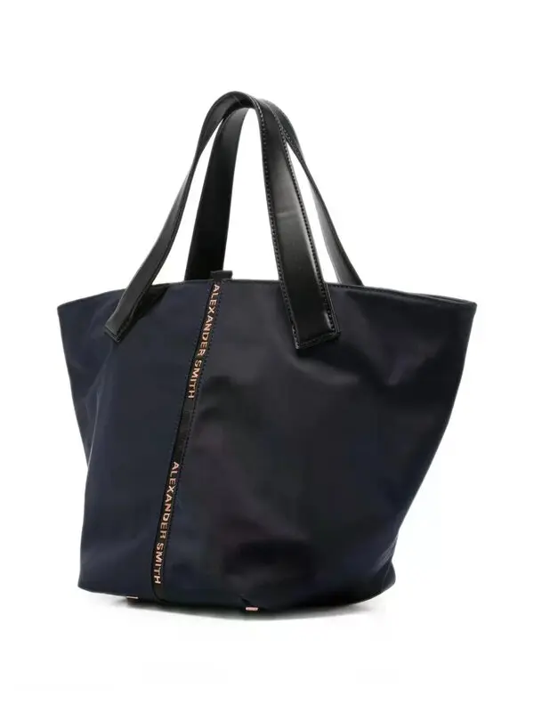 ALEXANDER SMITH Medium Lauren Logo-embellishment Tote Bag