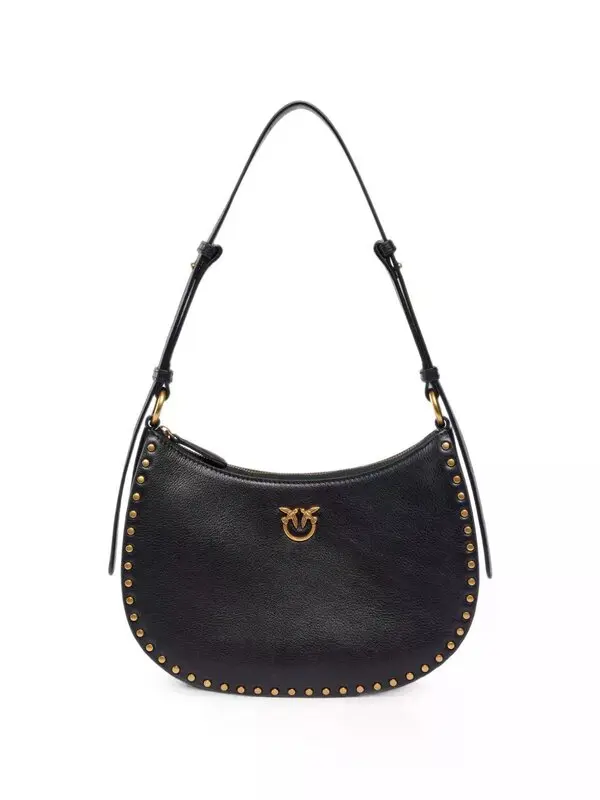 Pinko Mini Half Moon Shoulder Bag In New Bik