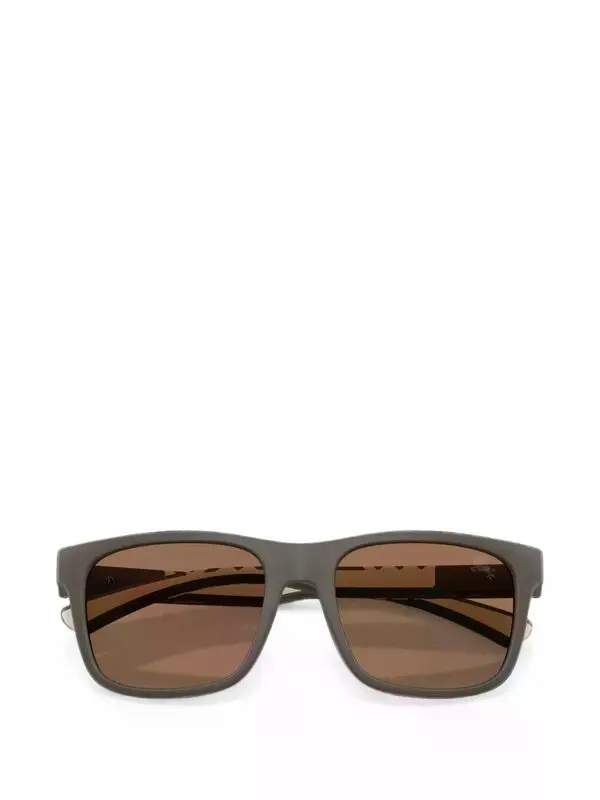 Burberry Check-temple Square-frame Sunglasses