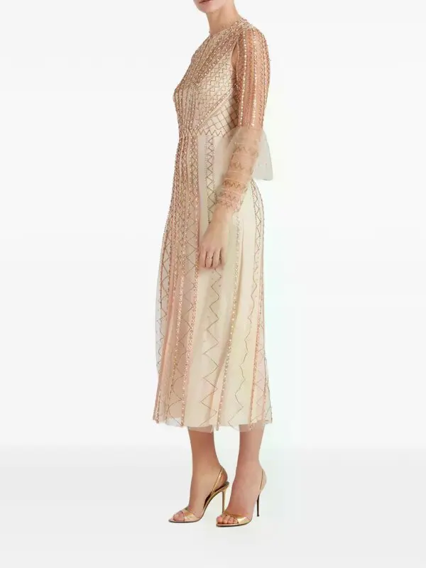 TEMPERLEY LONDON Sequin-embellished Midi Dress