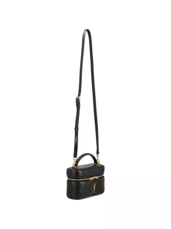 Saint Laurent Medium Gaby Quilted Leather Vanity Case Bag