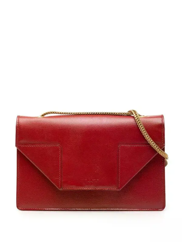Saint Laurent 2013-2026 Small Grain De Poudre Betty Crossbody Bag - Red