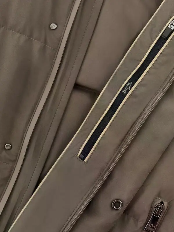 Paul & Shark Quilted Hooded Jacket