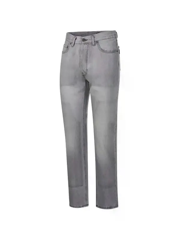 HAIKURE Faded Straight-leg Jeans