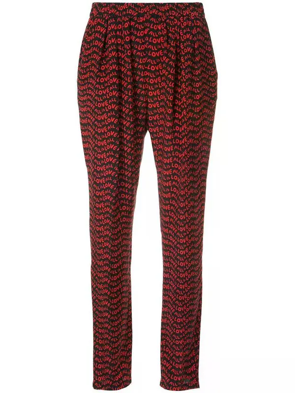 Stella McCartney Love Is All Patterned Trousers