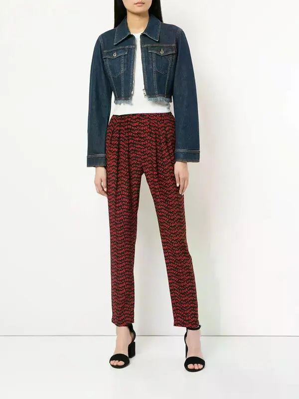 Stella McCartney Love Is All Patterned Trousers