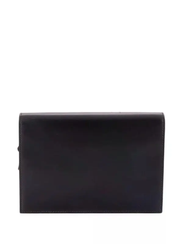 Valentino Garavani Vcase Shoulder Bag Leather Small Crossbody Bag - Black