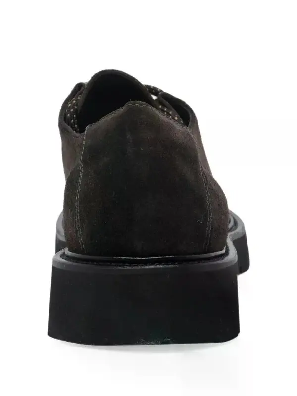 PAWELK'S Round-toe Suede Low-top Sneakers