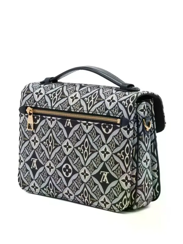 LOUIS VUITTON 2020 Monogram Jacquard Since 1854 Pochette Metis Satchel