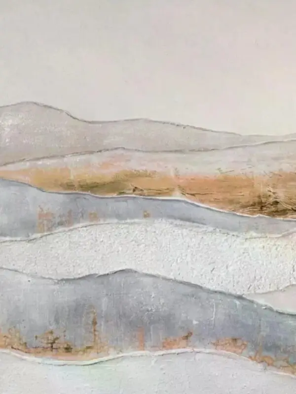 L'OCA NERA Abstract Landscape Wall Art