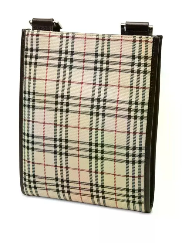 Burberry 2000-2017 House Check Canvas Crossbody Bag