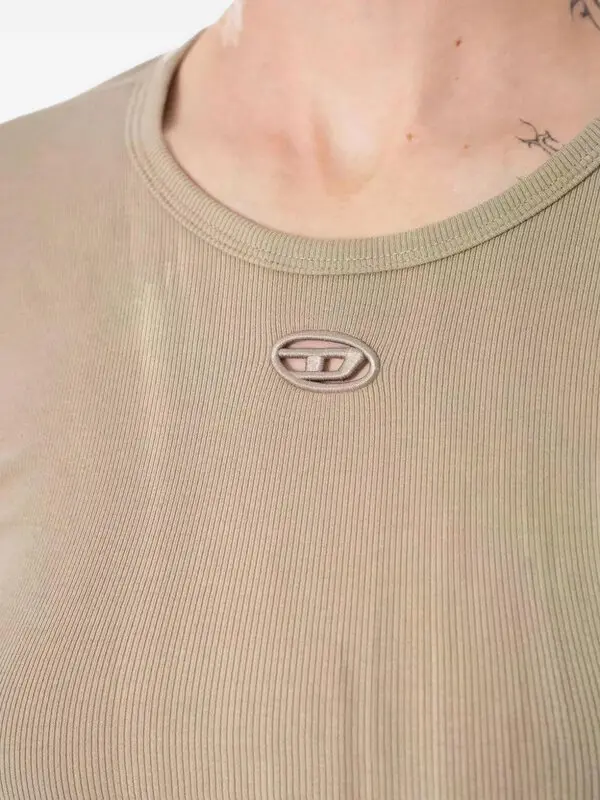 DIESEL® T-bunny-tail Wrap-around T-shirt